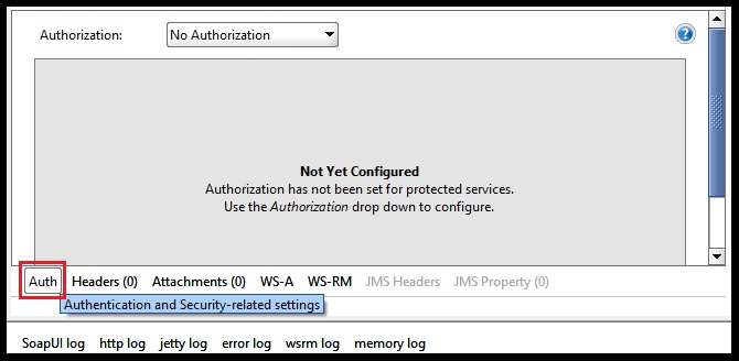 API | SOAP UI Authorization Steps
