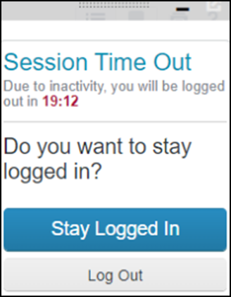 VCC | Session Expiration