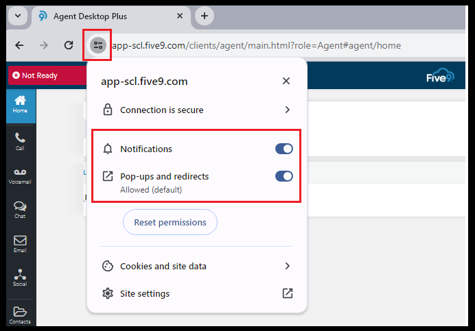 Plus Application | Configuring Google Chrome Browser