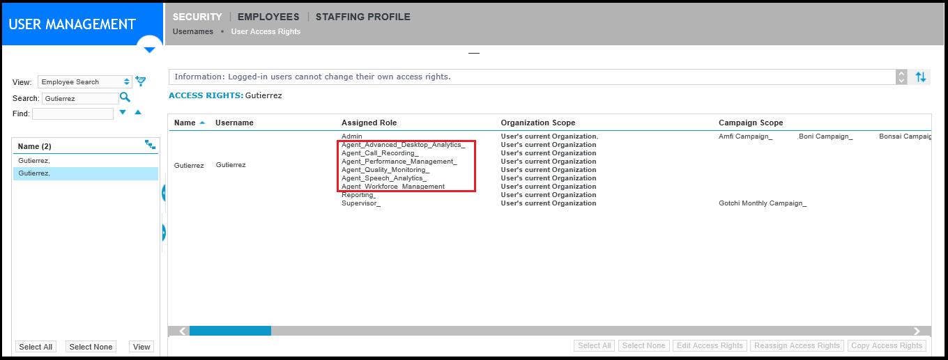 Verint | Items Synced from VCC to Verint