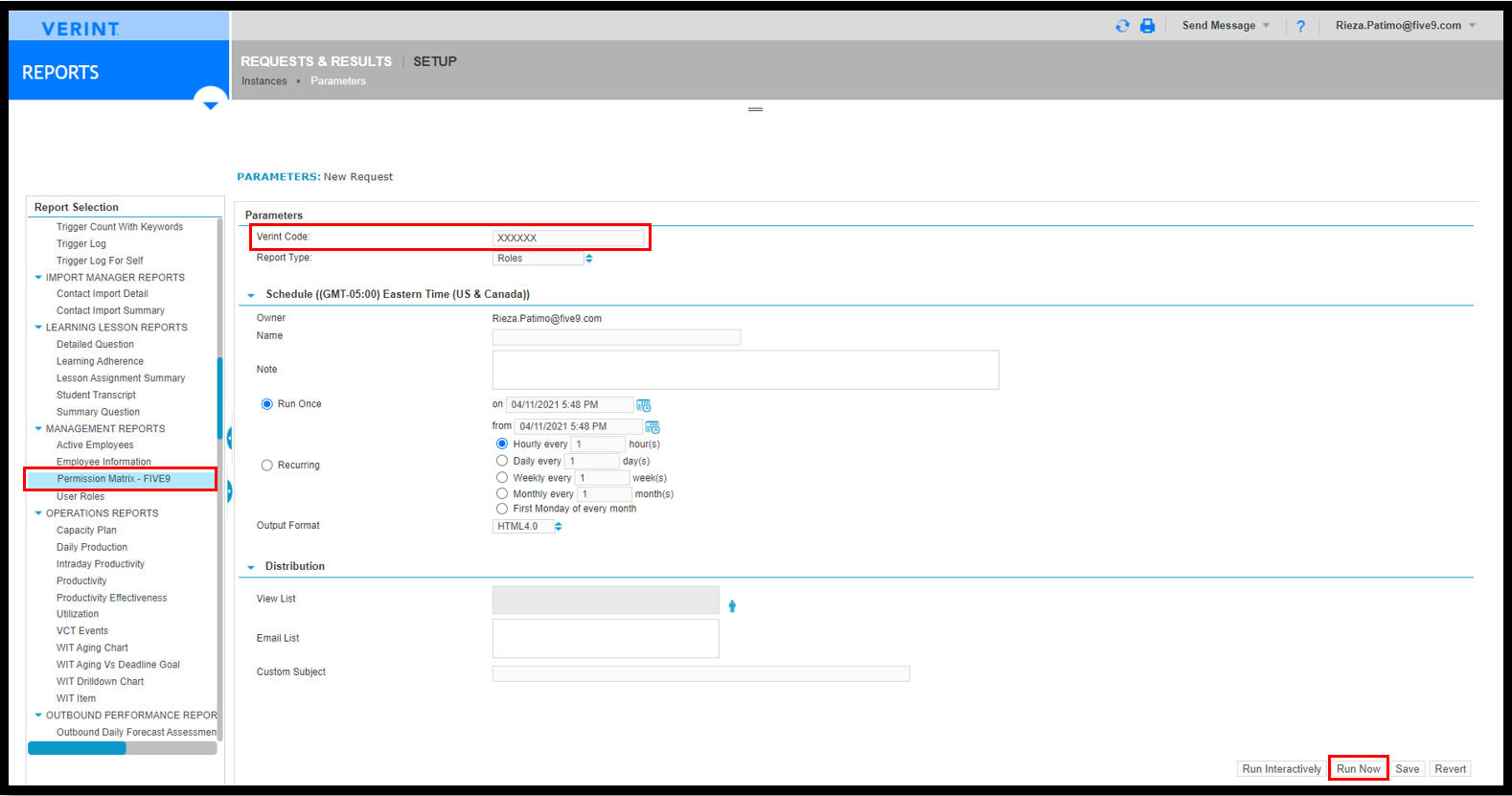 Verint | How to manage Verint Roles