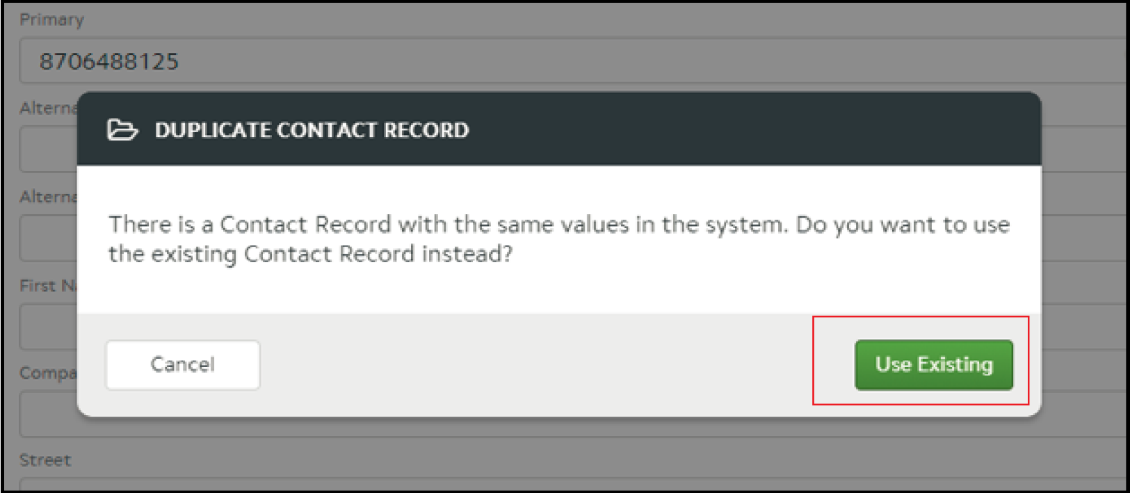 Agent Desktop Plus | Getting error message "User does not have permission" when selecting ...
