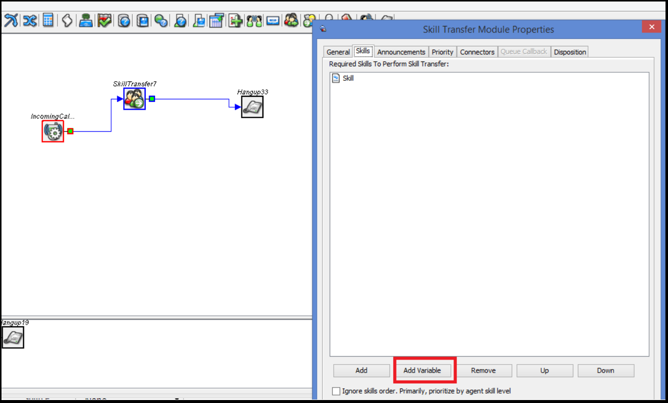 Administrator | Add a Parameter on the IVR Schedule
