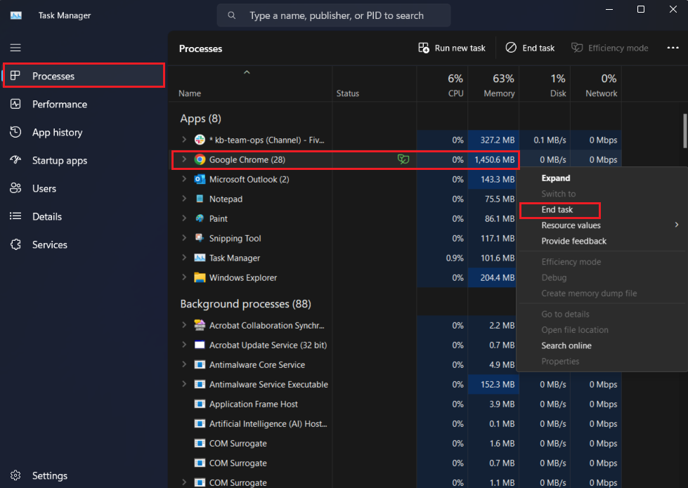 VCC | Applications Not Responding